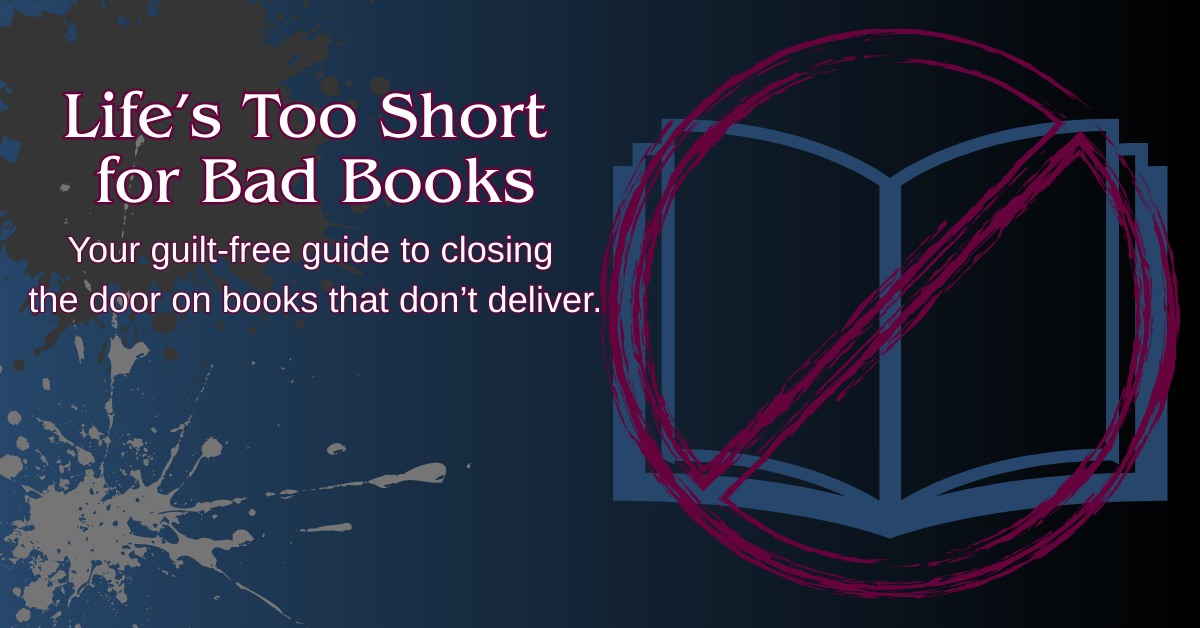 How to DNF a Book Without Guilt | Apropos Books - Apropos Books