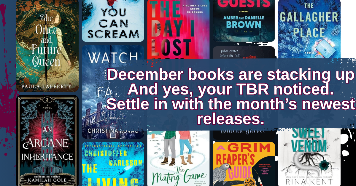 December 2025 Book Releases - Apropos Books